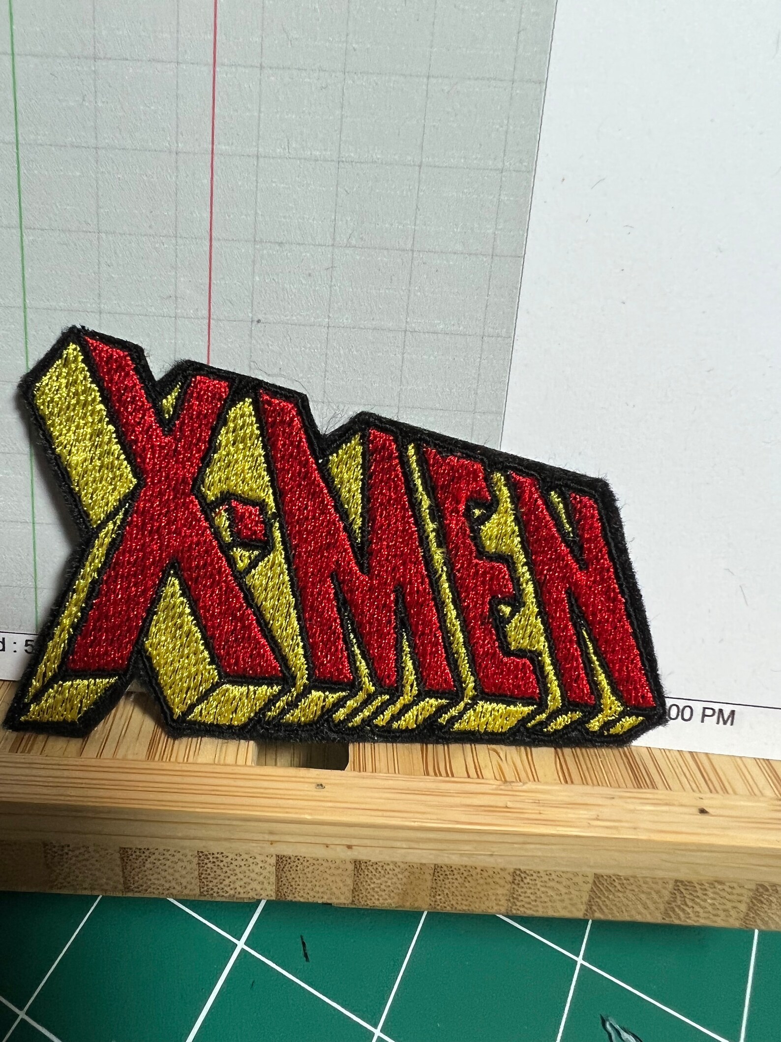 X-MEN Logo Iron on Patch/x-men/ X-MEN Logo/marvel Comic - Etsy