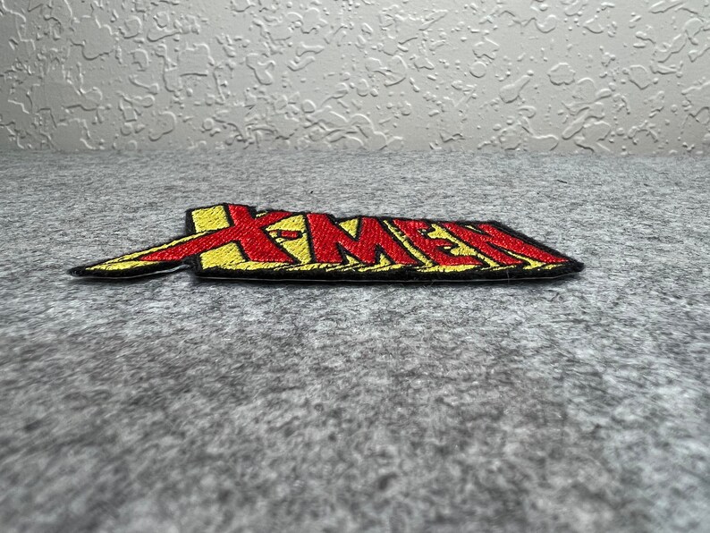X-MEN Logo Iron on Patch/x-men/ X-MEN Logo/marvel Comic - Etsy