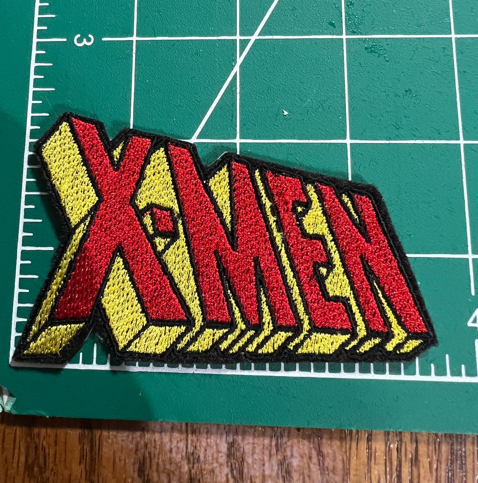 X-MEN Logo Iron on Patch/x-men/ X-MEN Logo/marvel Comic - Etsy