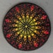 Stained Glass Mandala/iron on Patch/stained Glass/patches for Totes ...