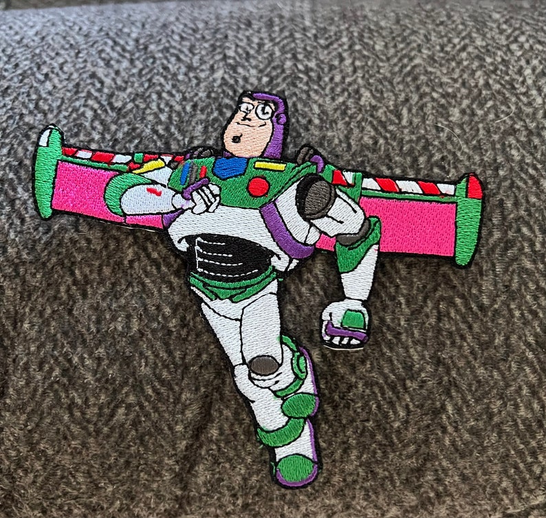 Buzz Lightyear Iron on Patch - Etsy