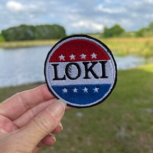 Loki for President Iron on Patch/ Marvel Iron on Patch/ Avengers Iron ...