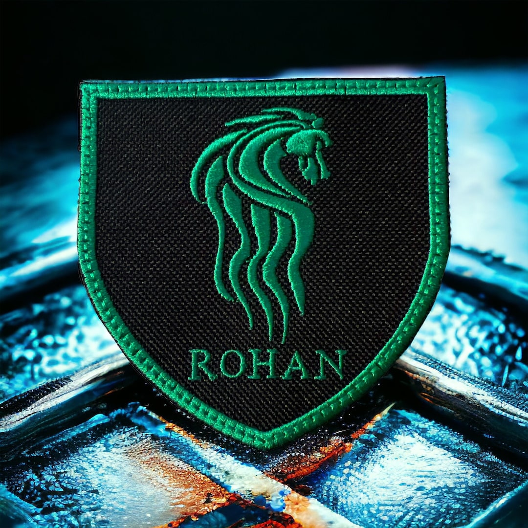 Rohan Shield Patch Lord of the Rings - Etsy