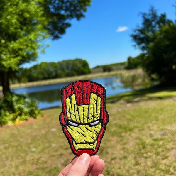 Iron Man Patch - Etsy