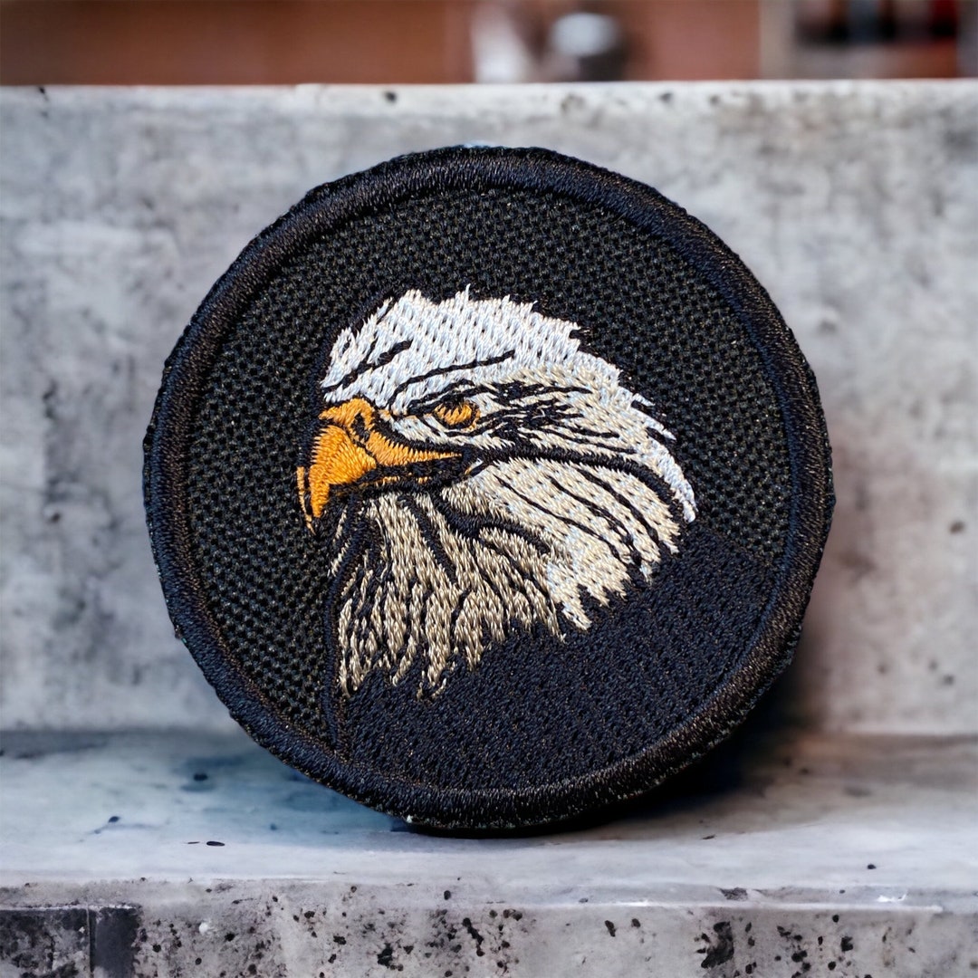 Bald Eagle Iron on Patch - Etsy