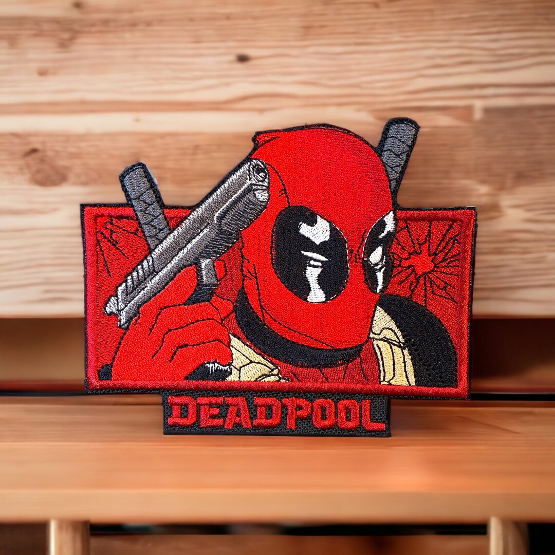Dead Pool Iron on Patch - Etsy