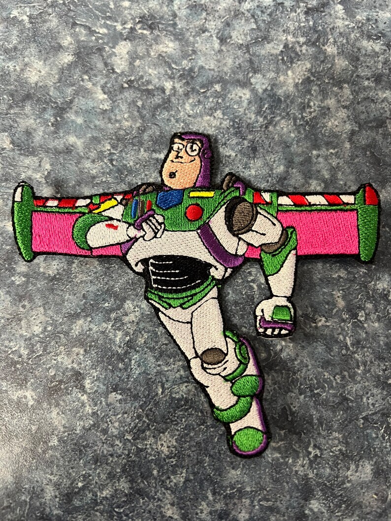 Buzz Lightyear Iron on Patch - Etsy