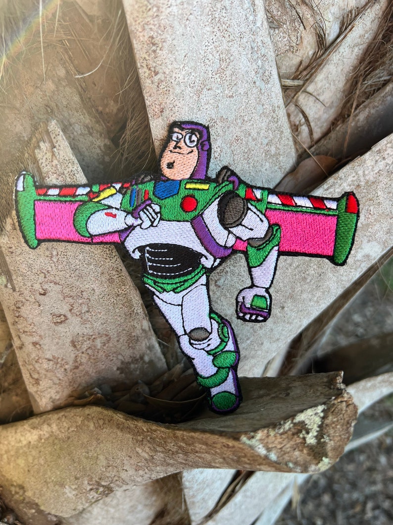 Buzz Lightyear Iron on Patch - Etsy