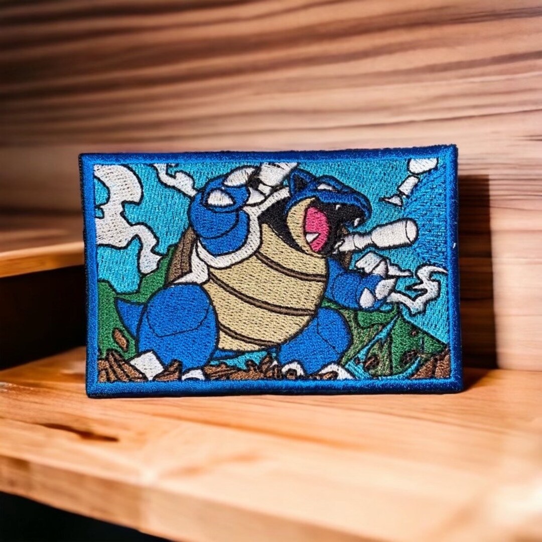 Blastoise Iron on Patch - Etsy