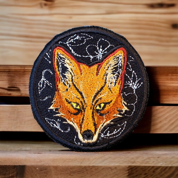 Fox Patch - Etsy