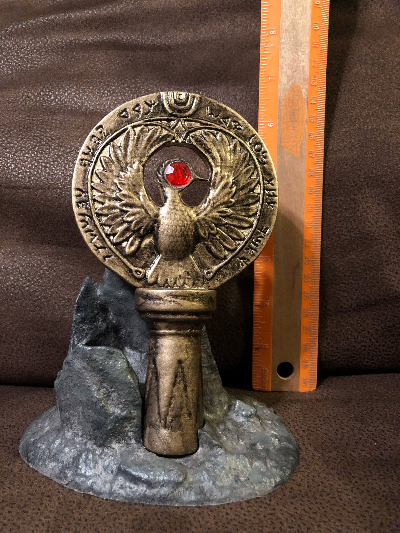 Raiders of the Lost Ark Staff of Ra Headpiece and Stand - Etsy
