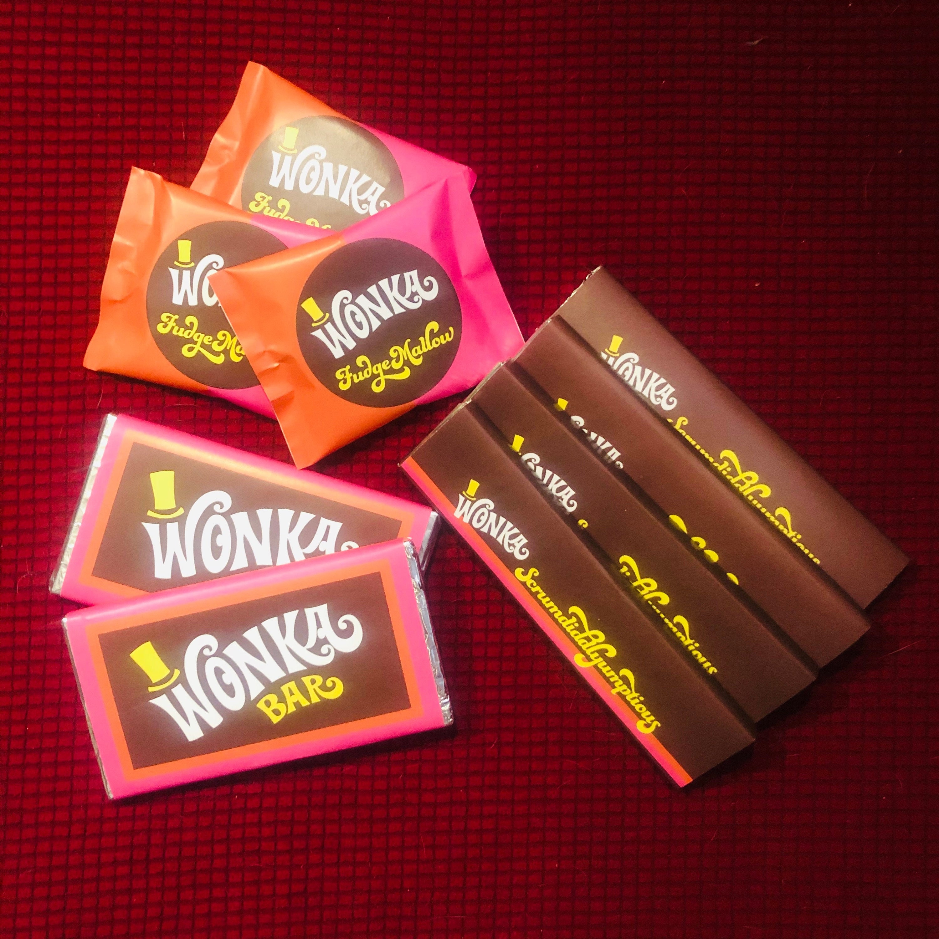 Willy Wonka Bars - Etsy