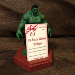 Incredible Hulk Business Card Holder - Etsy