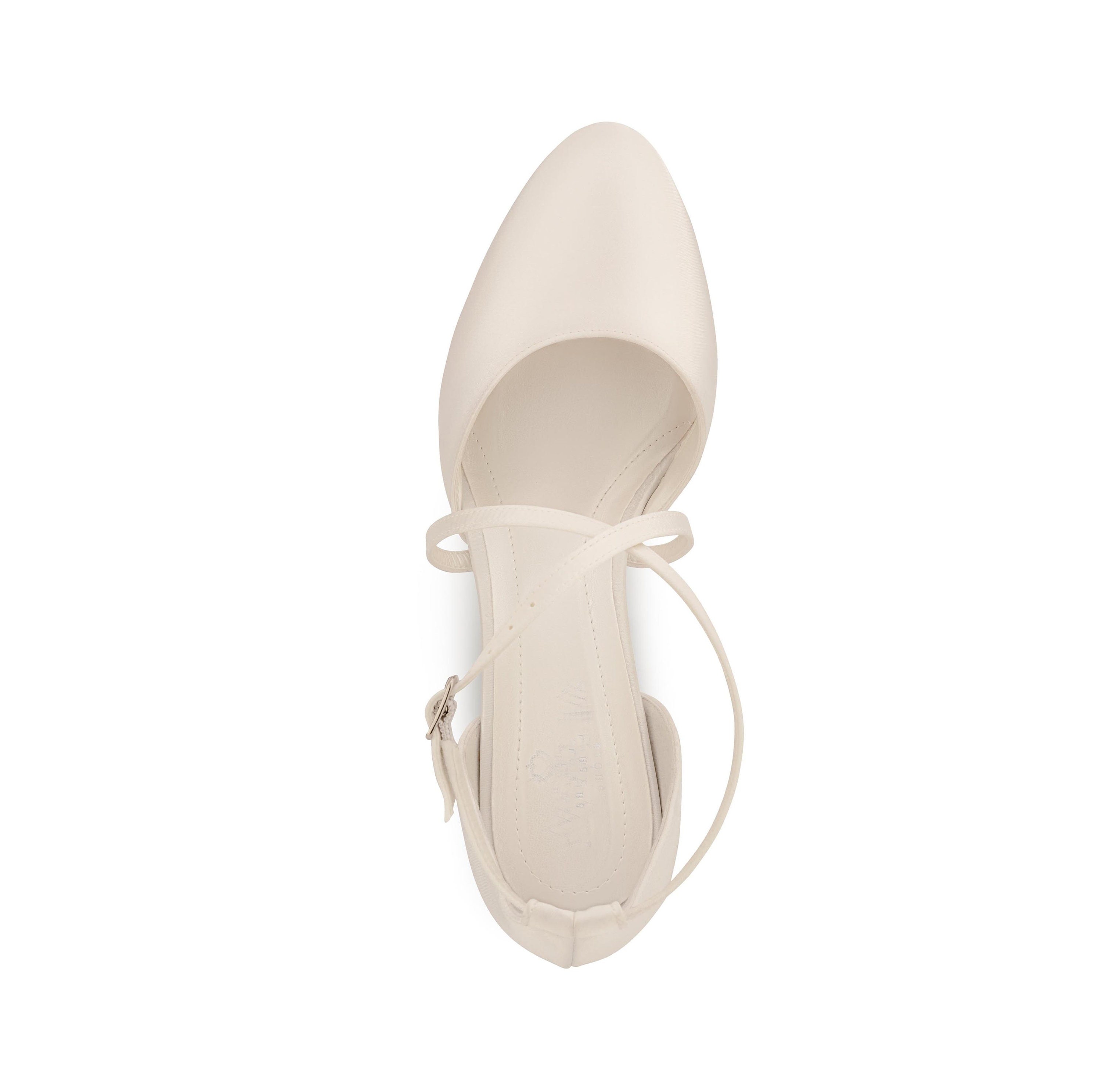 Low Heel Ivory Satin Vintage Inspired Wedding Bridal Shoes - Etsy UK