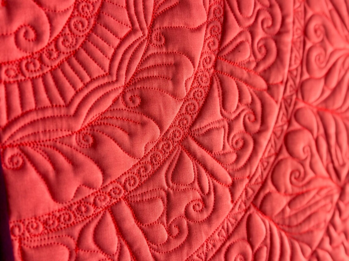 Handmade Mandala Art Quilt Wall Hanging - Etsy