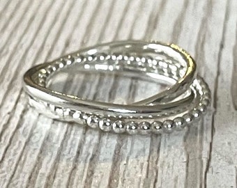 Triplet & Double Rings - Etsy UK