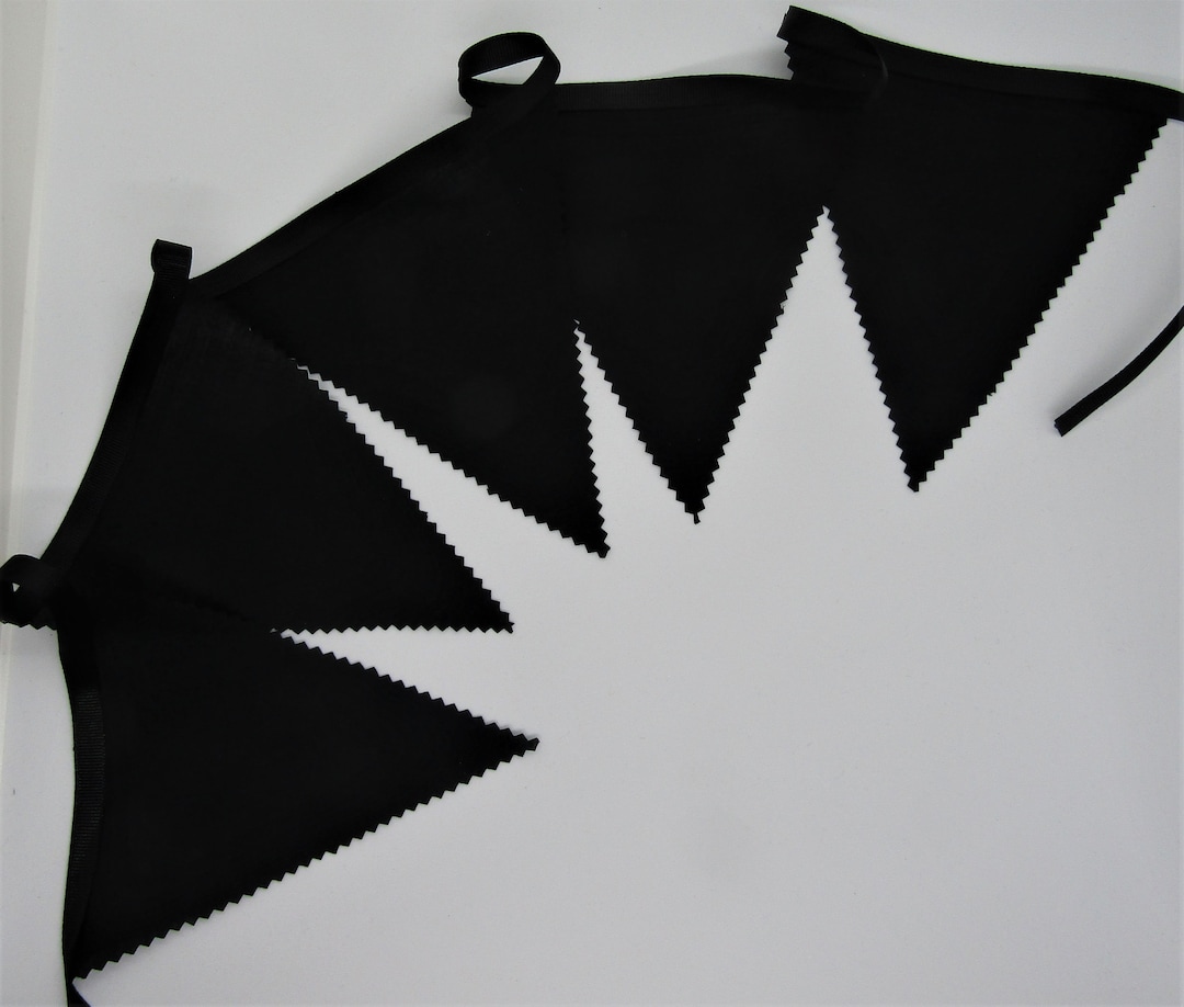 Black, Bunting, Mourning, Gothic, Banner, Minimal, Monochrome, Outdoor ...