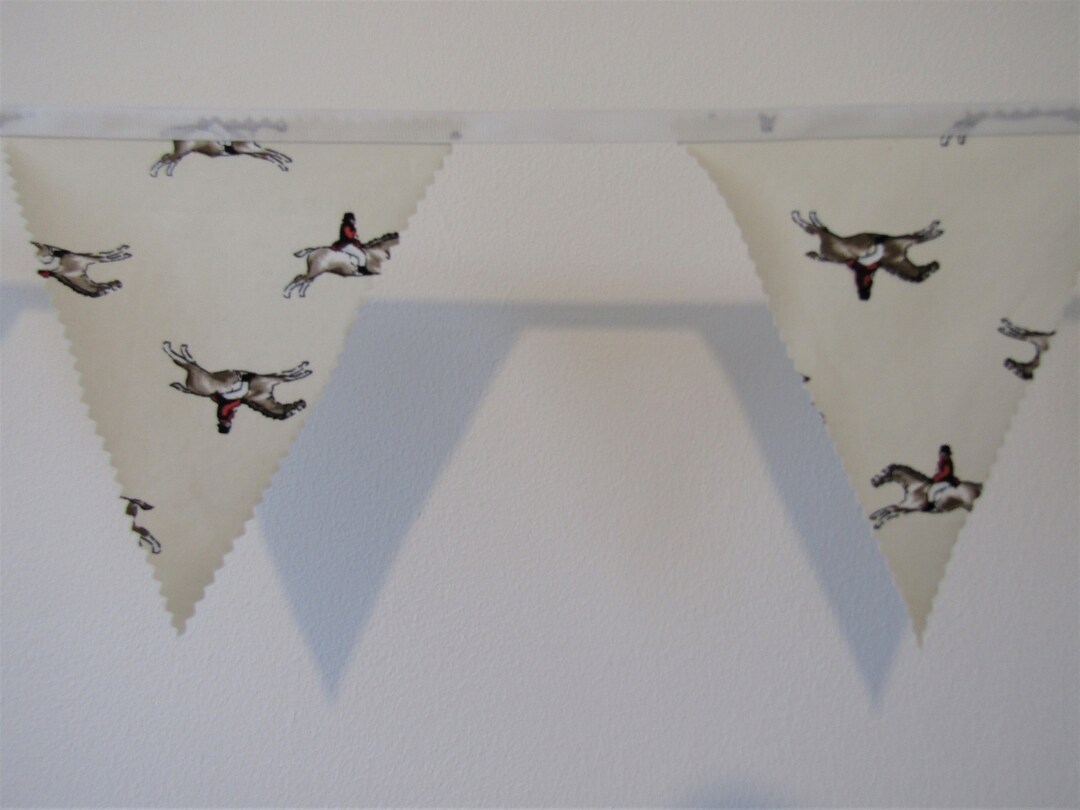 Horse Bunting, Horses, Horse Racing, Horse Lovers Gift, Riding Party ...