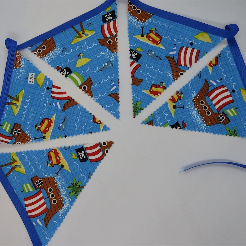 Pirate Bunting - Etsy UK