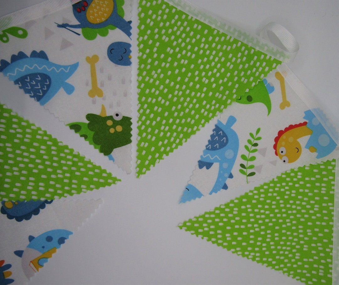 Dinosaurs, Dino, Dinosaur Bunting, Dinosaur Bedroom. Dinosaur Gift Idea ...