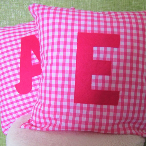 Initial Cushion - Etsy