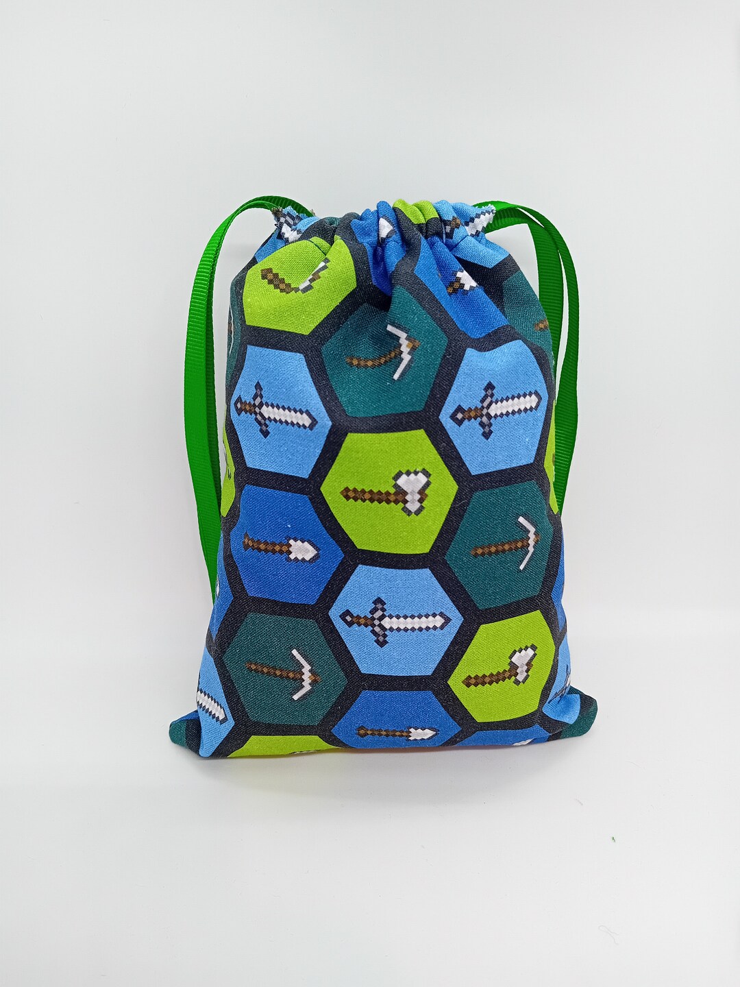Reusable Gift Bags, Minecraft, Fabric Wrap, Christmas, Party, Birthday ...