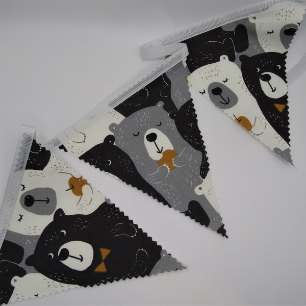Woodland Bunting - Etsy