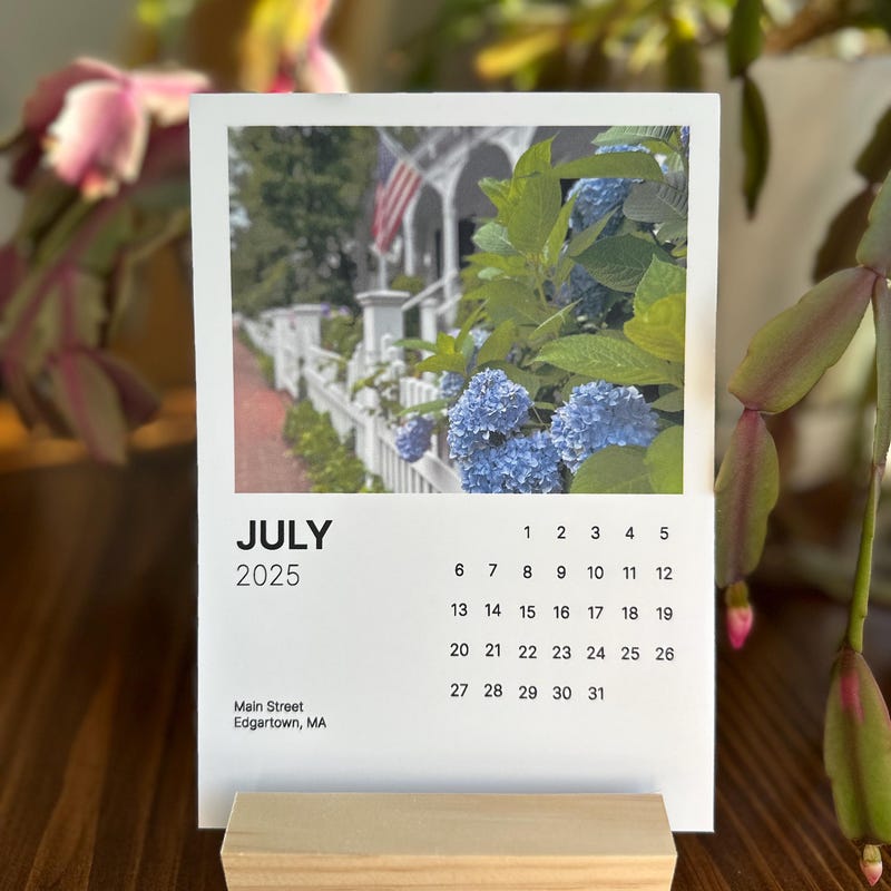 Desk Calendar 2026 Oak - Etsy