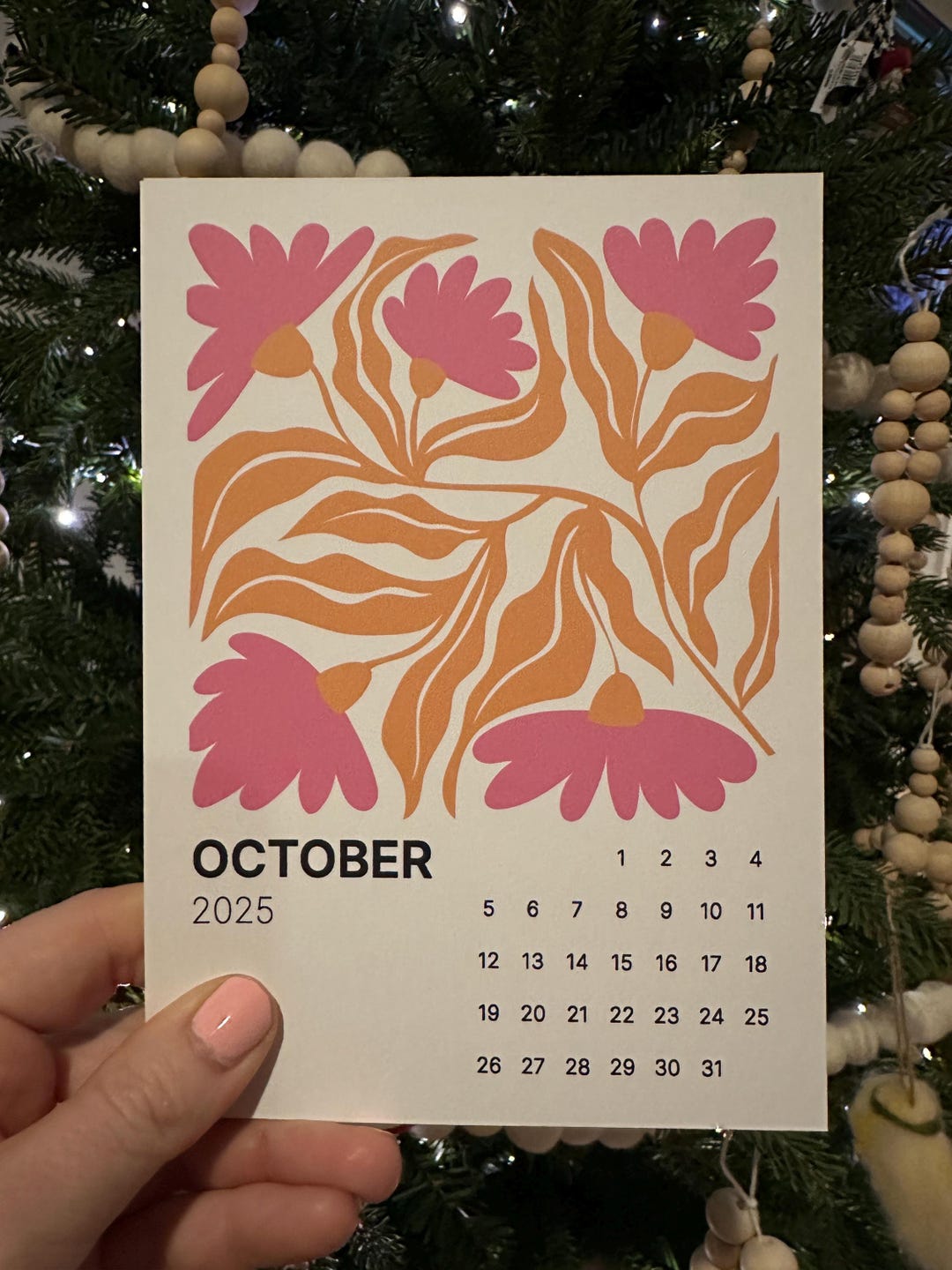 Matisse Inspired 5x7 Calendar Printable - Etsy