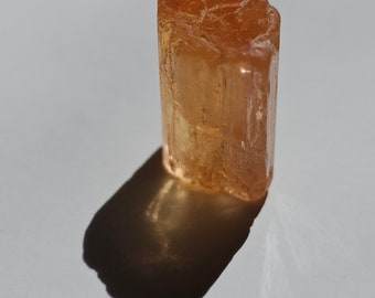 26ct Imperial Topaz Gem, Ouro Preto Brazil, Old Stock, Rare Orange ...