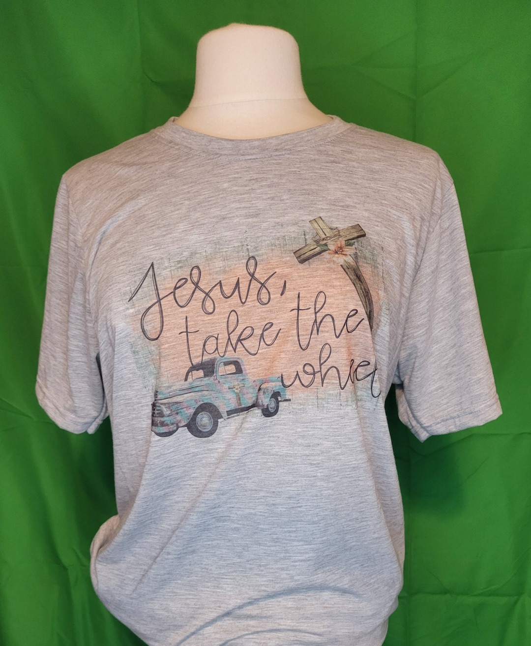 Jesus, Take the Wheel T-shirt - Etsy