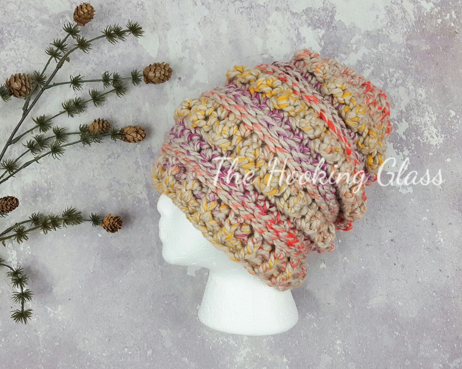 Slouchy Hat Pattern / Crochet Pattern / Crochet Hat / Toque Pattern ...