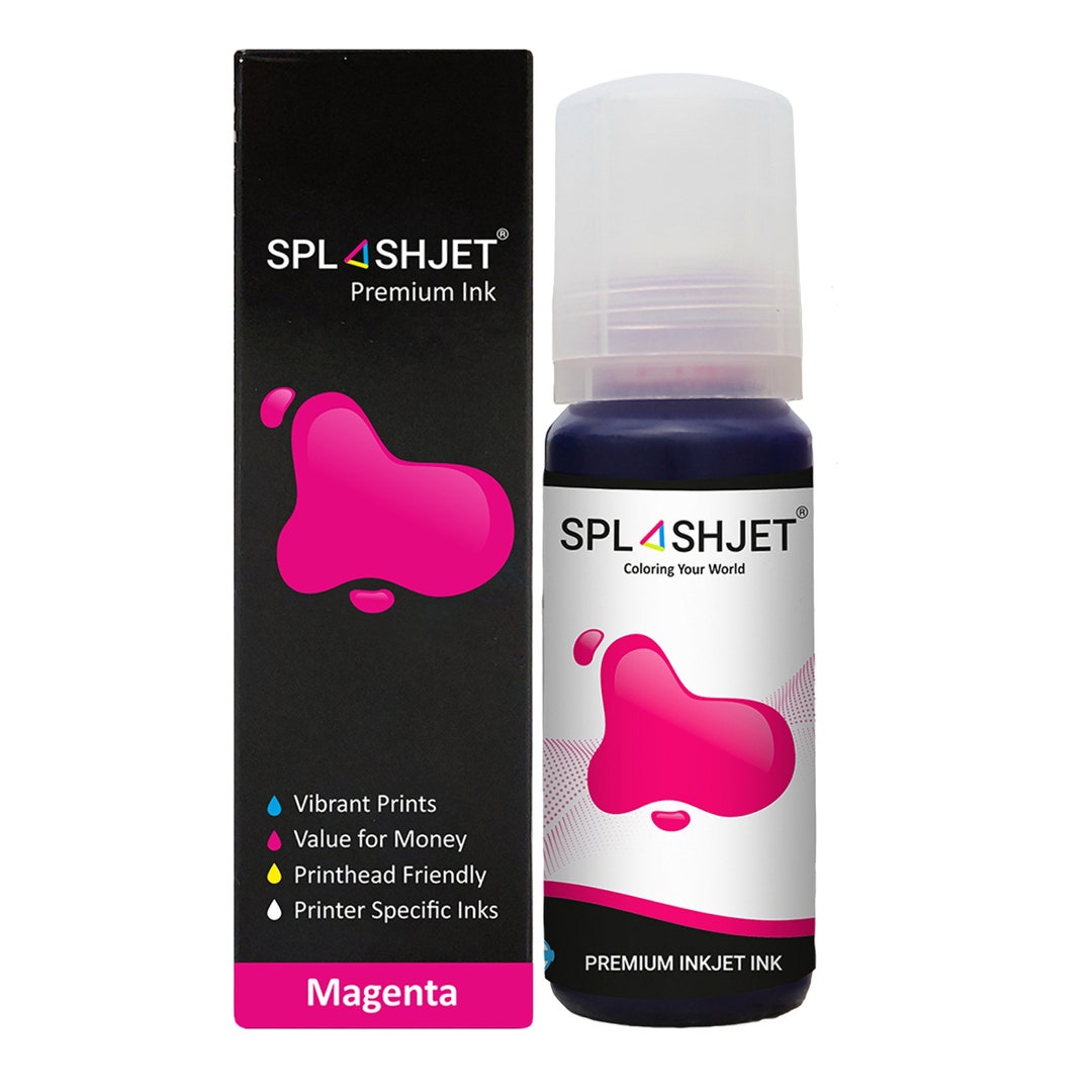 70ml Bottle of Magenta Dye Ink Compatible With Epson 103 & 104 Series ...