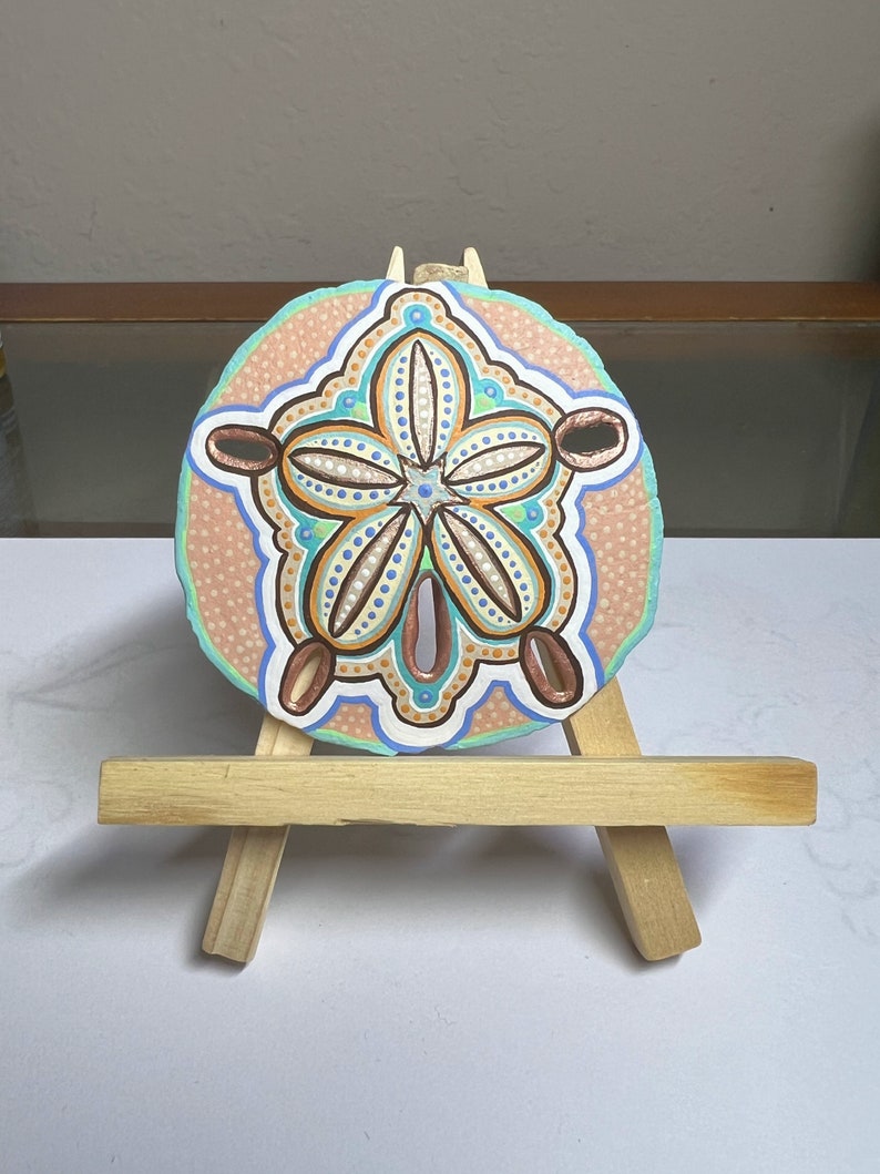 Hand Painted Sand Dollar | Beach Art | Beach Decor | Bathroom & Home ...