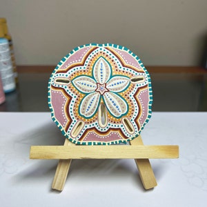 Hand Painted Sand Dollar | Beach Art | Beach Decor | Bathroom & Home ...