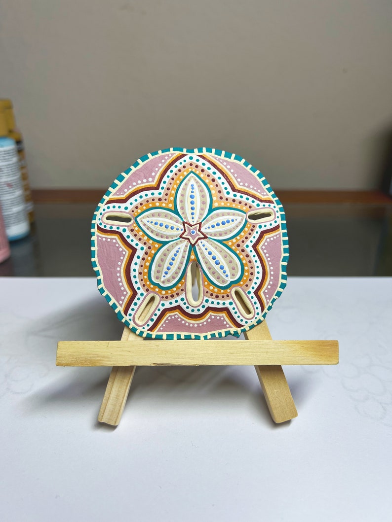 Hand Painted Sand Dollar | Beach Art | Beach Decor | Bathroom & Home ...