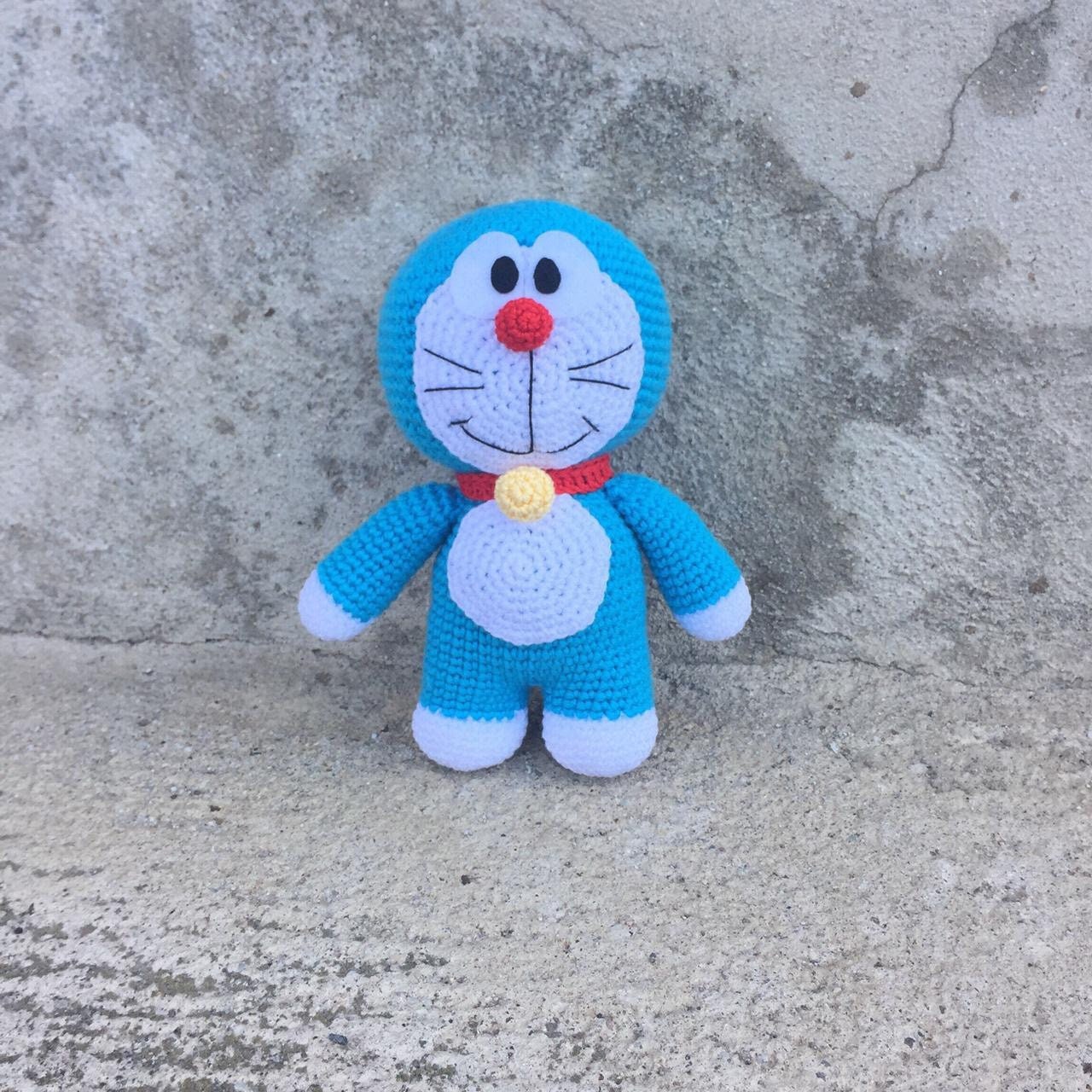 Doraemon Amigurumi Handmade Crochet Gift Idea Birth Baptism - Etsy