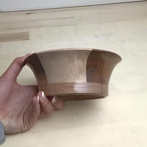 Segmented Wood Bowl Turned by Simple Woodturning Tools From Maple/walnut Segmented Bowl Blank - Etsy