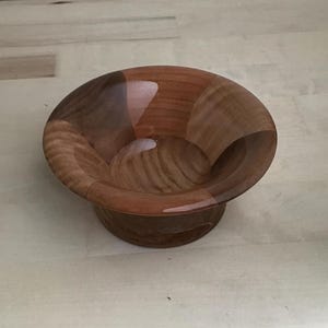 Segmented Wood Bowl Turned by Simple Woodturning Tools From Maple, Walnut and Cherry Segmented ...