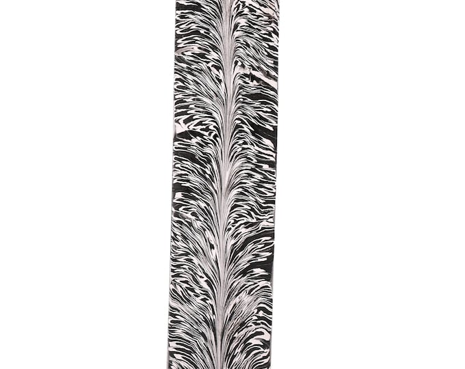 Feather Pattern Damascus Billet Bar – Handmade Damascus Steel Blank for ...