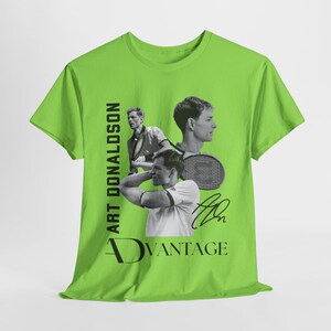 Art Donaldson Advantage Merch - Challengers Shirt - Tennis Cotton Tee ...