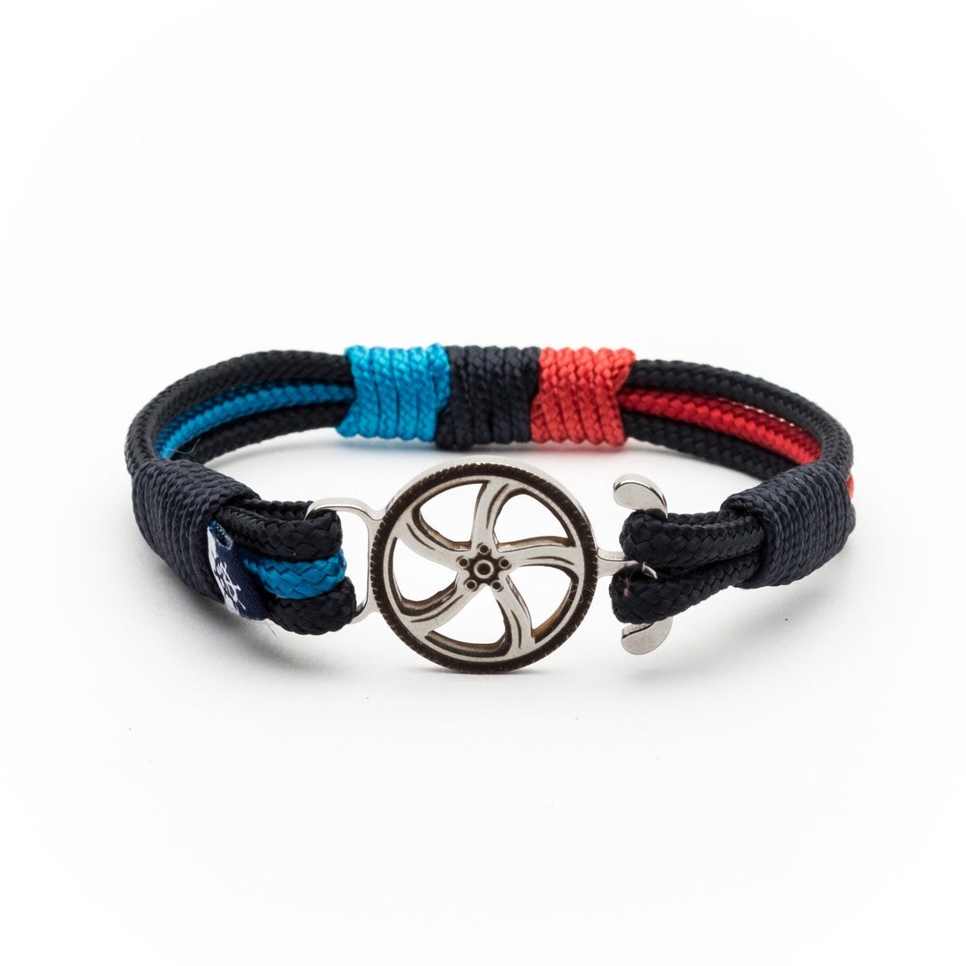 Formula 1 Racing Motorsport Rope Bracelet M PERFORMANCE Handmade Unisex ...