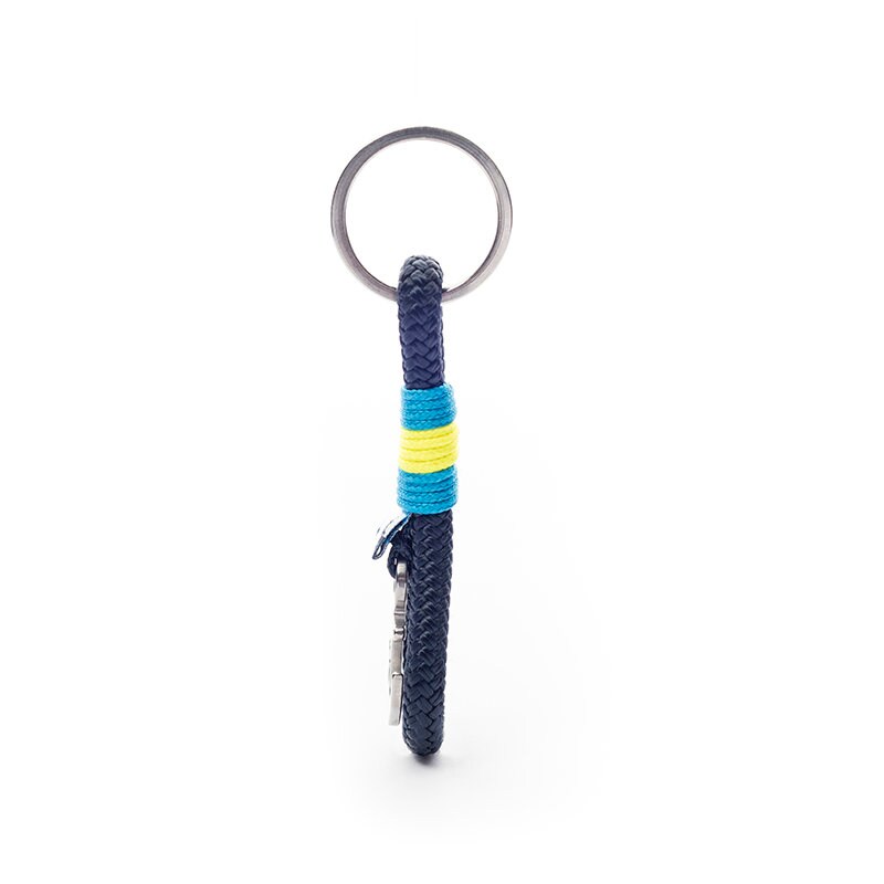 Keychain Anchor Marine Rope Nautical SWEDEN KEY National Day Friend ...