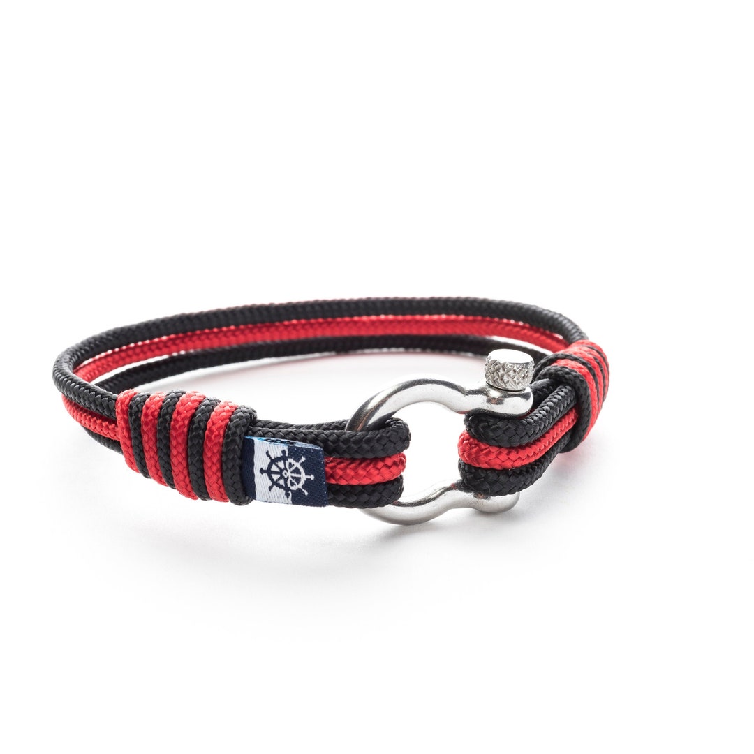 Shackle Nautical Rope Bracelet ARMINNO Gift for Him for Her Father's ...