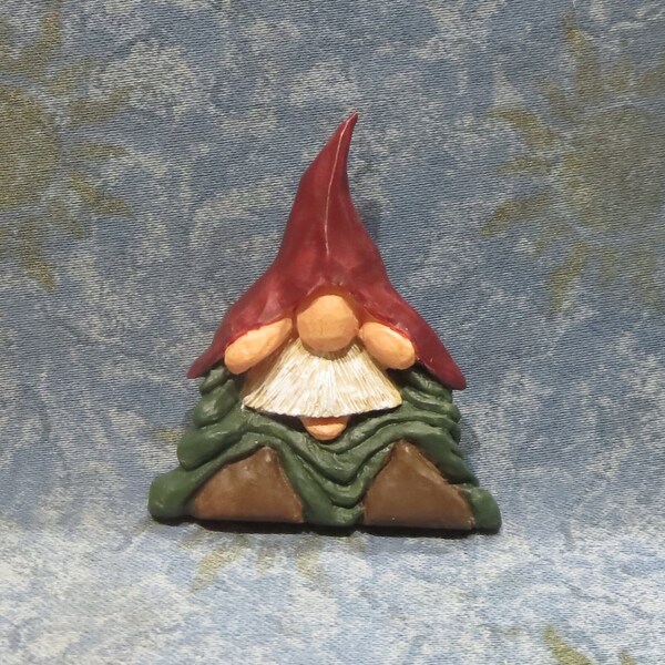Gnome Brooch - Etsy