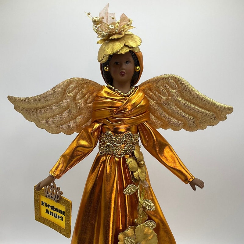 African American Angel Tree Topper - Etsy