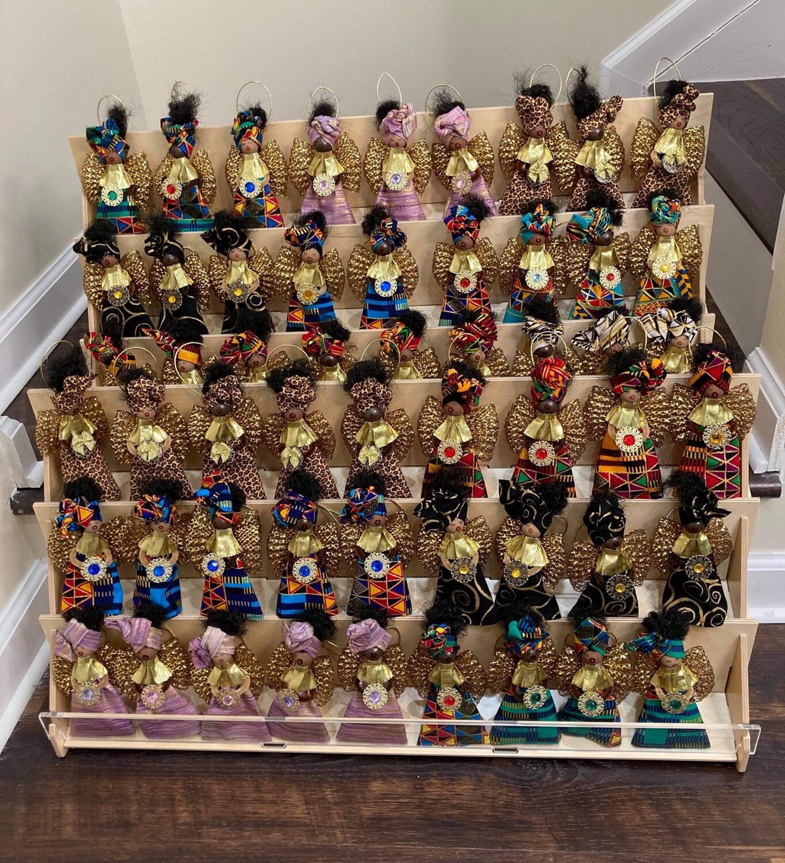 Handmade African Ornament Ornament Ankara Afrocentric - Etsy