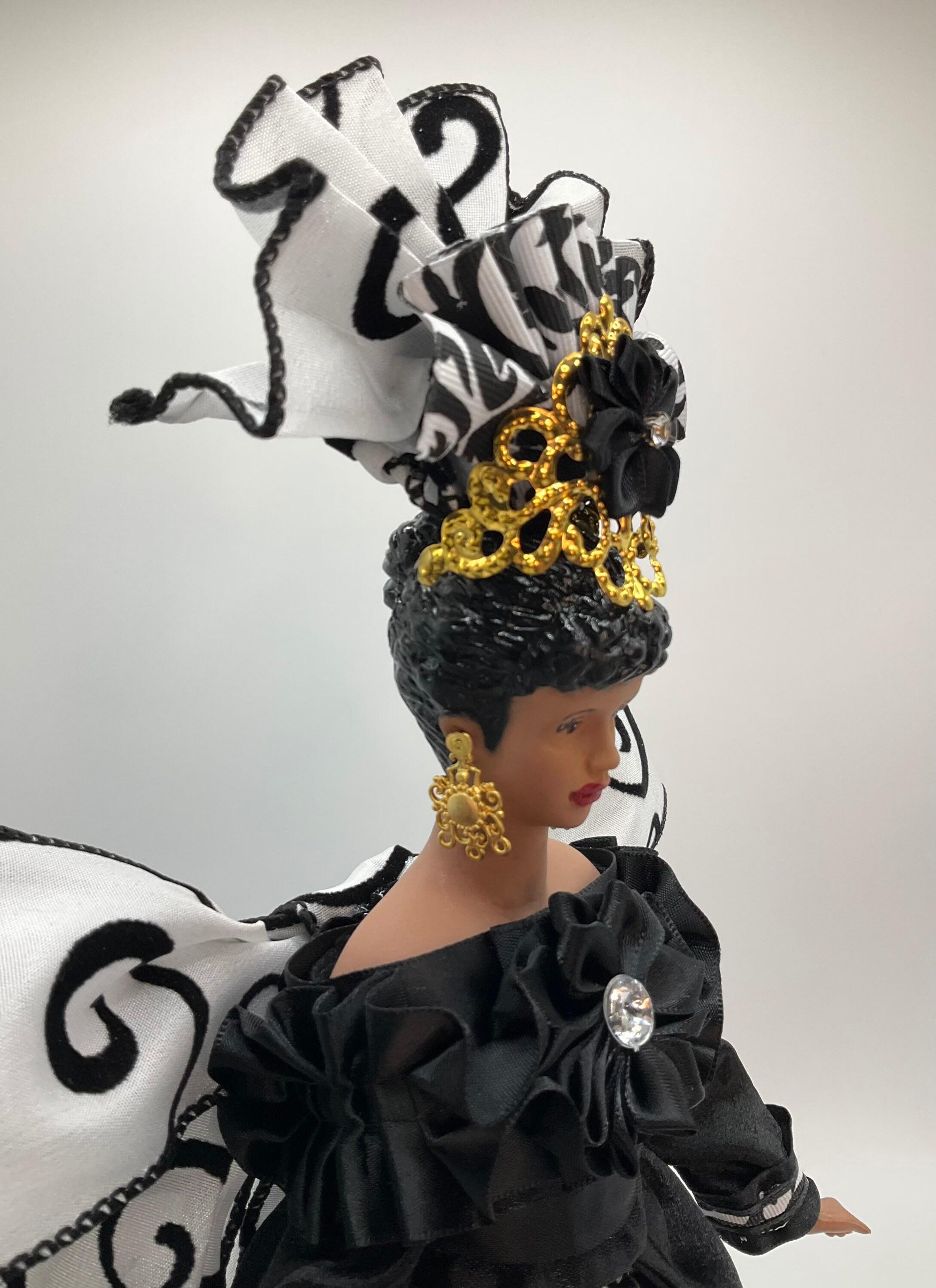 White & Black Angel Tree Topper, African American Angel Treetopper ...