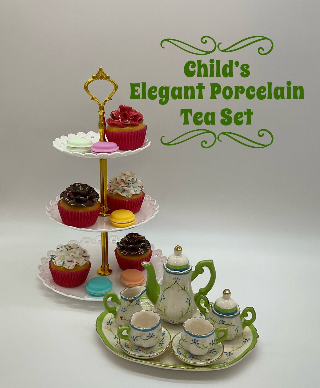 Children's Porcelain Tea Sets, Elegant Tea Sets for Children, Tea Time ...