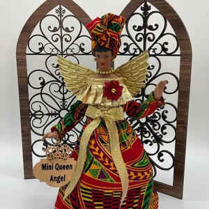 Small Tree Topper African American Angel Tree Topper Angels - Etsy